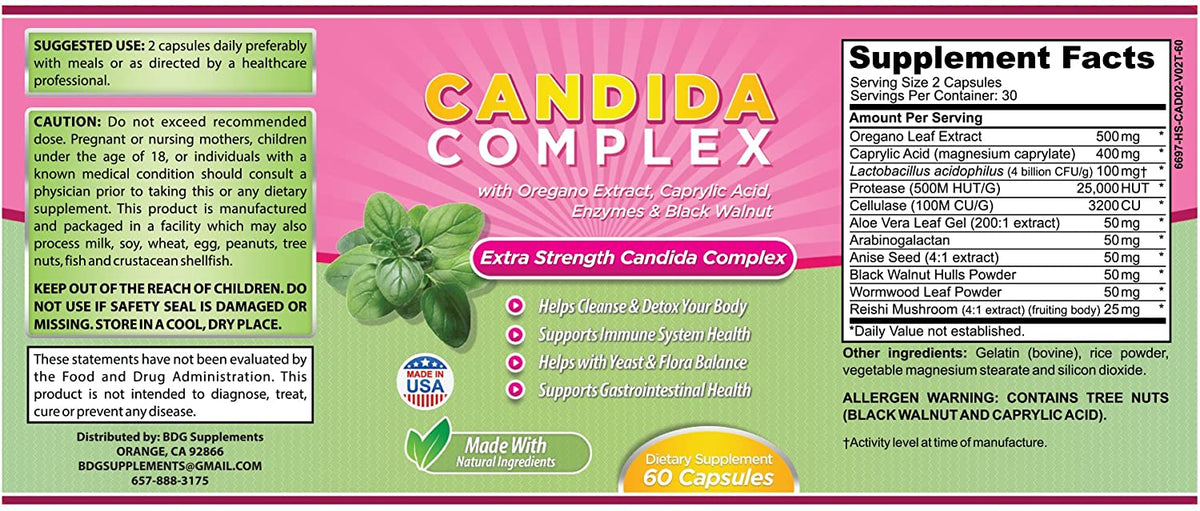 Candida Complex Autoship – Cyrixs Health